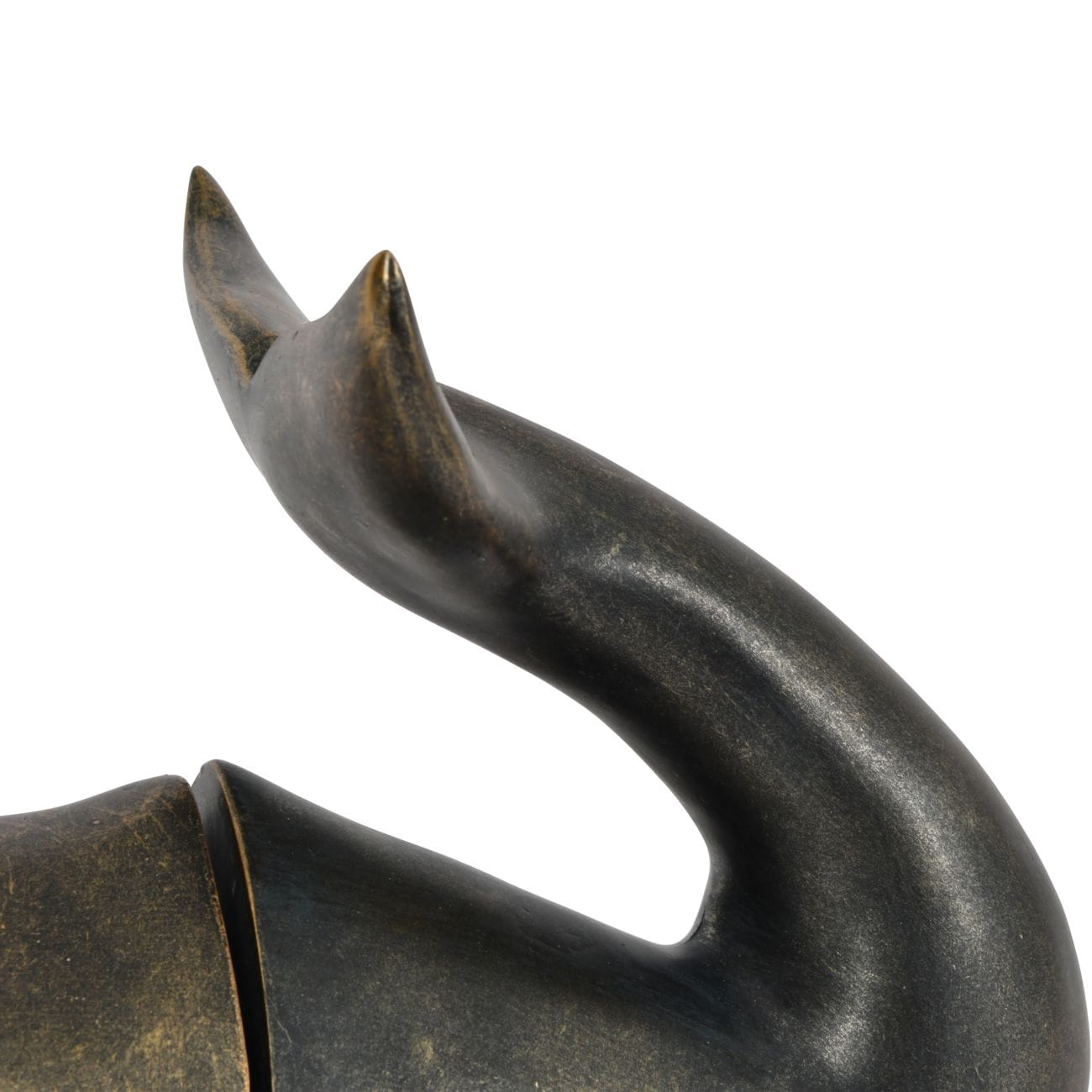 Whale Bookends bronze resin 29x20 cm