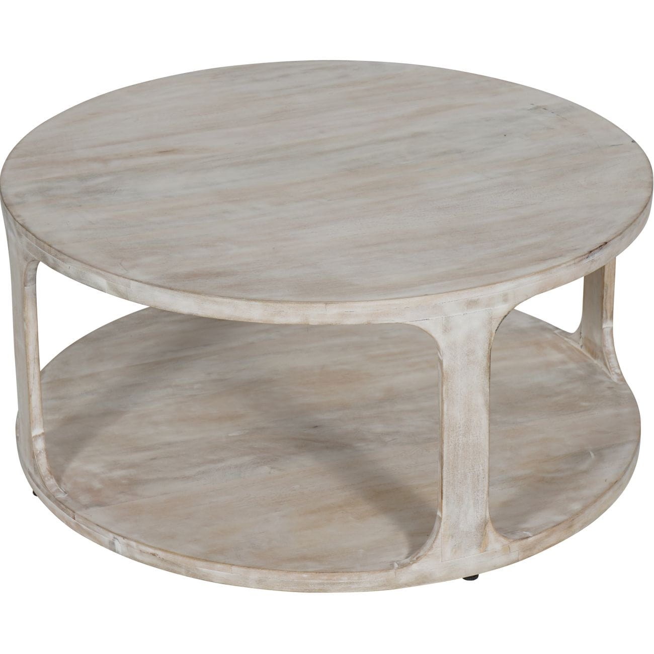Windsor Round Coffee Table 75 cm mango wood hand made