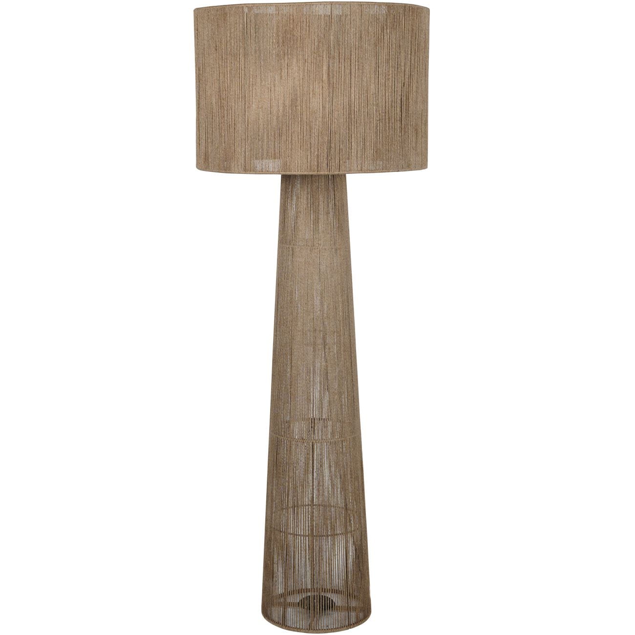 Unique Designer Jute Natural 120 cm Floor Lamp