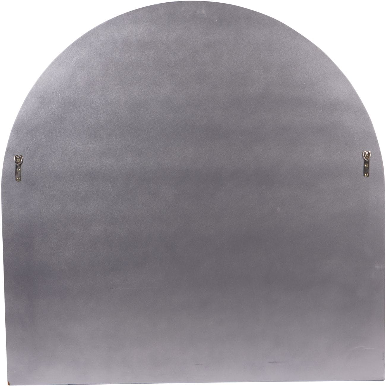 Champagne Gold Window Mirror - Elegant Arch Frame 100x100 cm